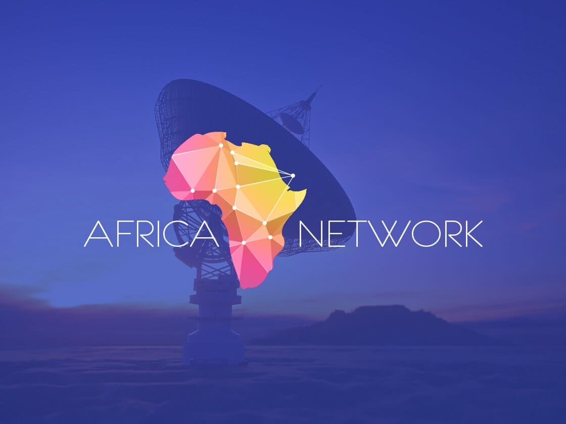 Africa Network Logo - Lucidity Design
