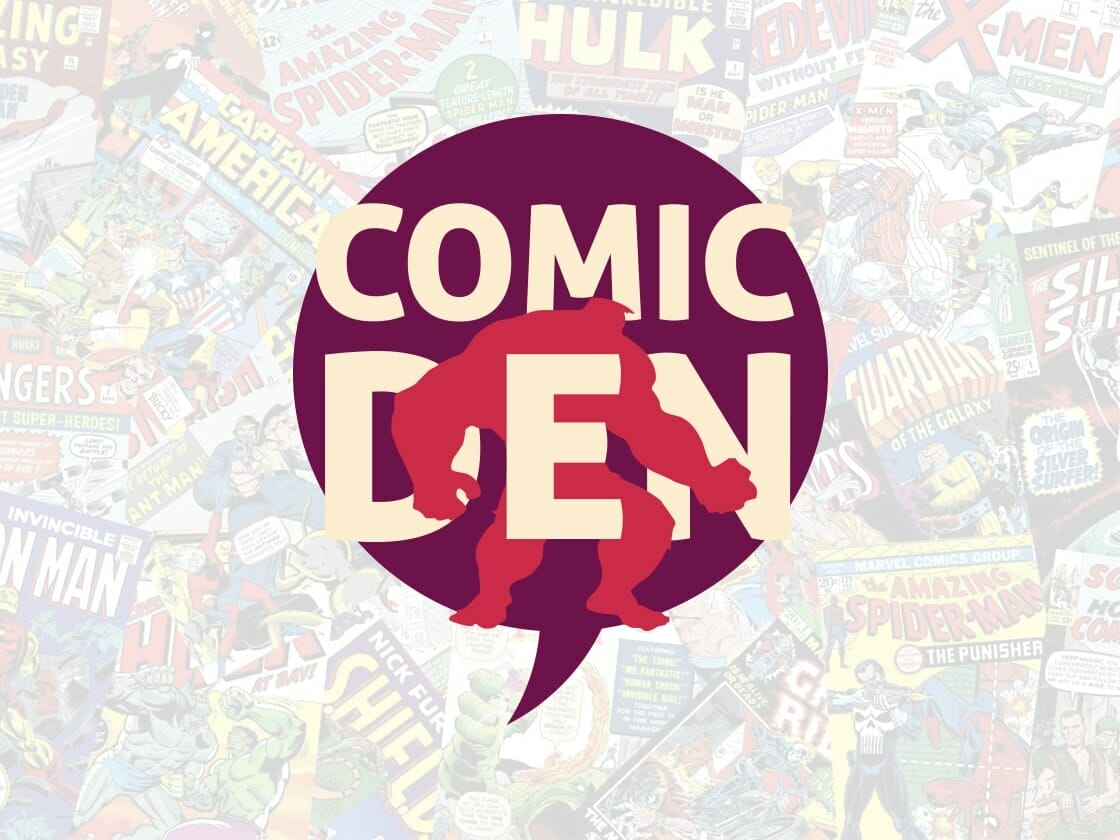 Comic Book Den Logo - Lucidity Design