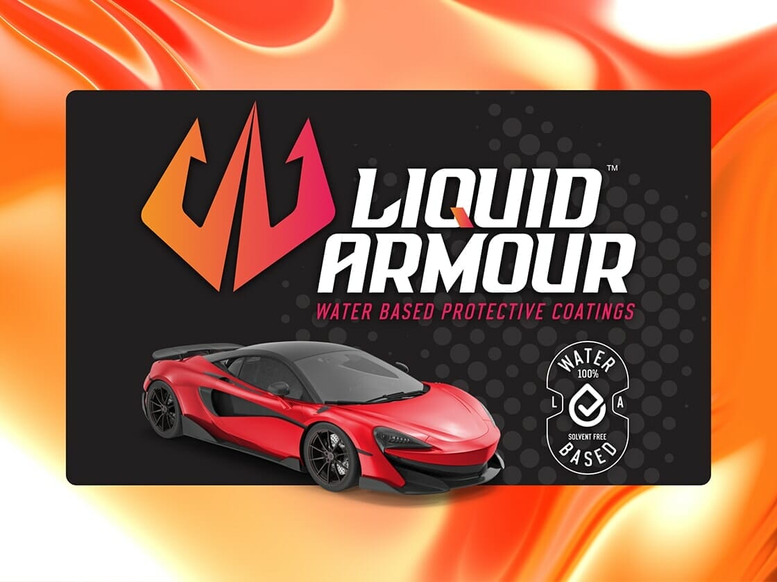Liquid Armour Website Landing Page - Lucidity Design