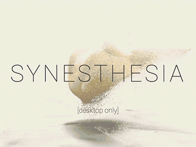 Synesthesia Prototype - Lucidity Design