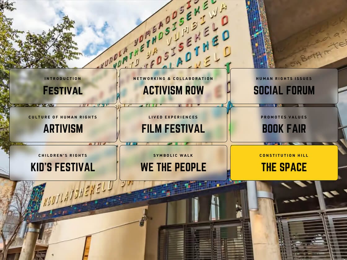 Conhill Human Rights Festival 2024 Website - Lucidity Design