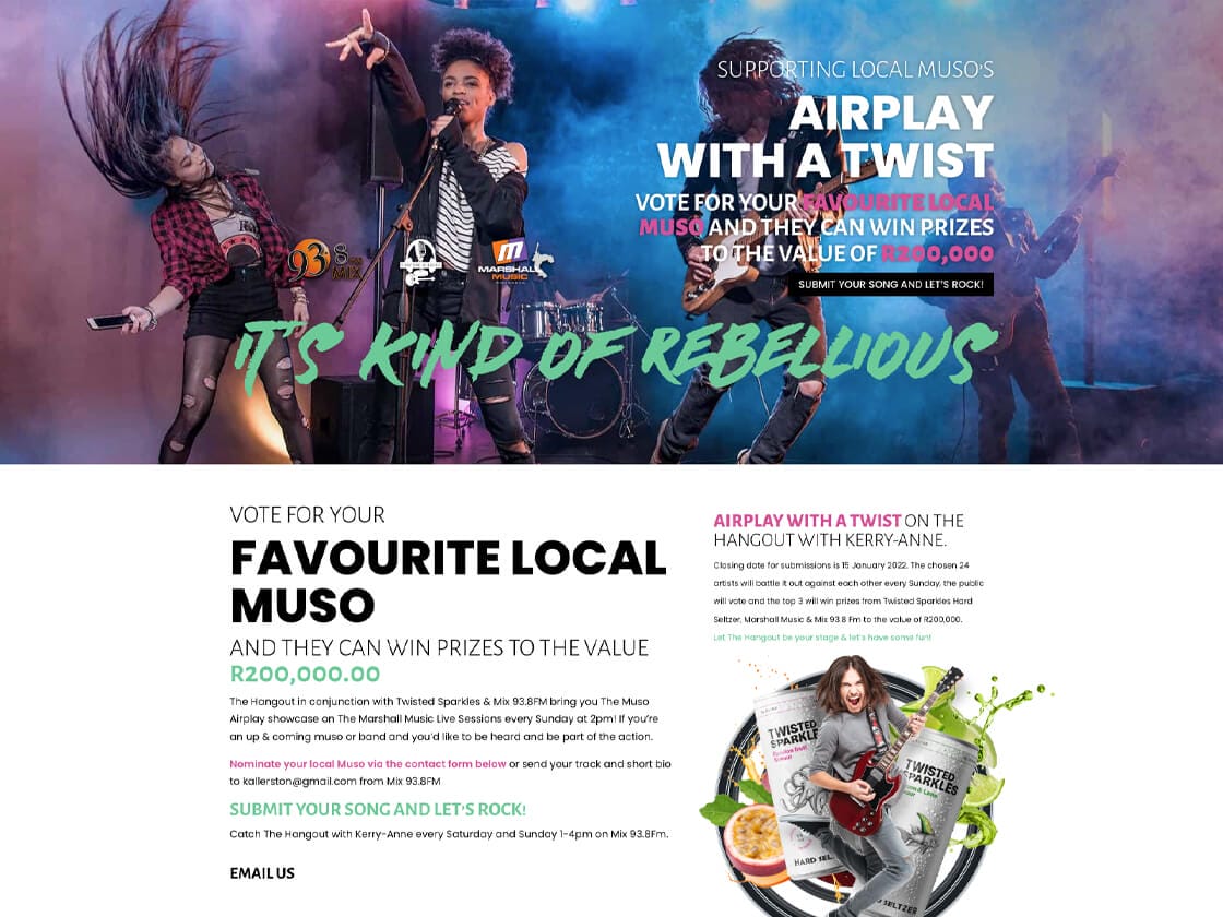 Twisted Sparkles Website 2022 - Lucidity Design